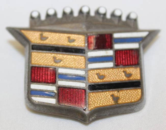 Cadillac Motor Car Co Radiator Emblem Badge