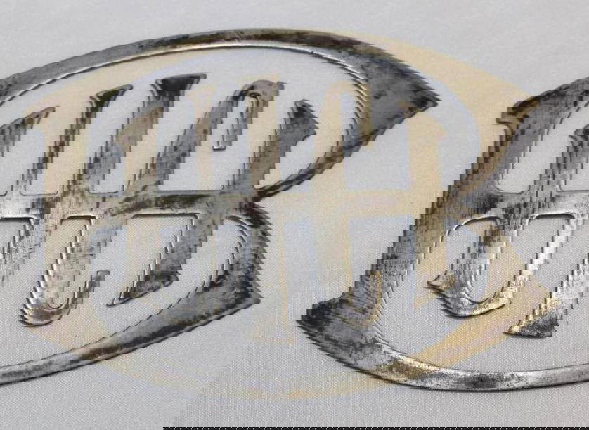Buick Motor Car Co Brass Radiator Script Emblem Auction