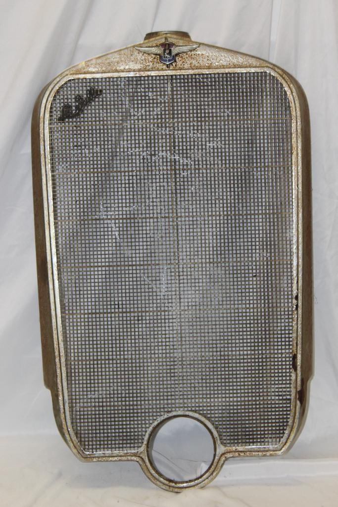 1930-1932 Cadillac Lasalle Radiator Grill Shell W/ Emblem Badge Auction