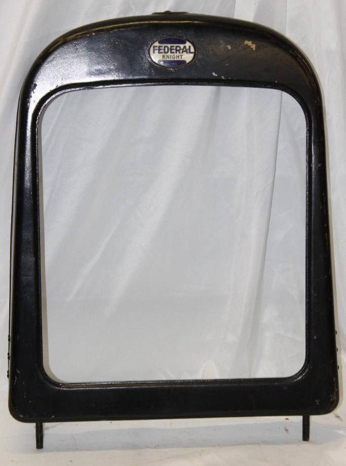 1924-1926 Federal Knight Radiator Grill Shell W/ Emblem Badge Auction