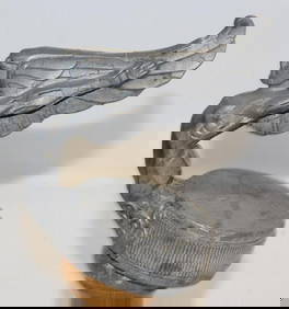 1928 Pierce Arrow Helmeted Archer Hood Mascot