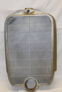1938 1939 Cadillac Lasalle Radiator Grill Shell W/ Emblems