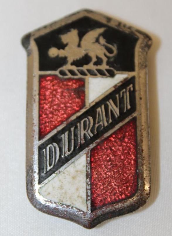 1930 1932 Durant Motor Car Co Radiator Emblem Badge