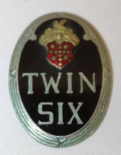 1932 Packard Motor Car Co Twin Six Radiator Emblem Badge