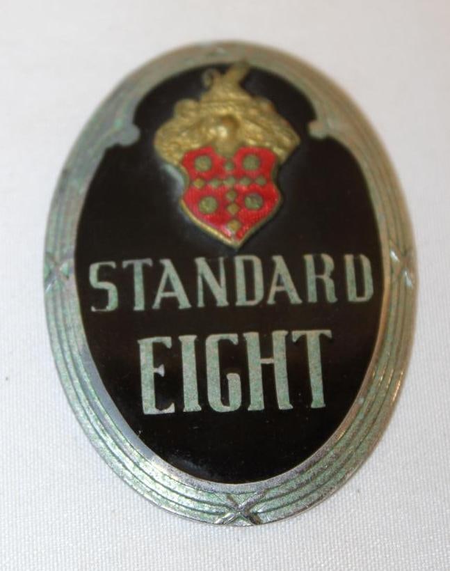 1932 Packard Motor Car Co Standard Eight Radiator Emblem Badge