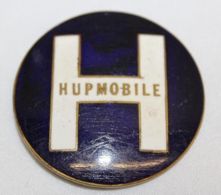 1920's Hupmobile Radiator Emblem Badge Auction