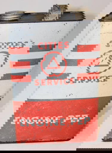 Cities Service Engine Pep 1 Gallon Oil Can