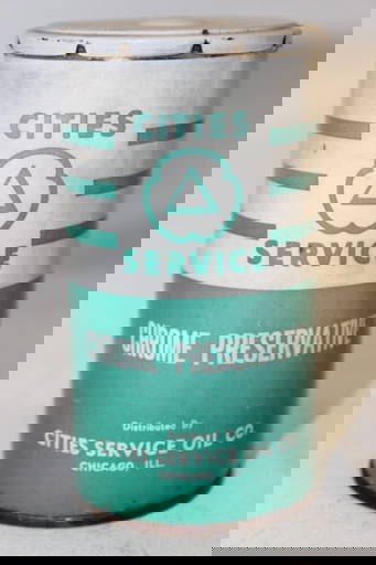 Cities Service Chrome Preservative Can