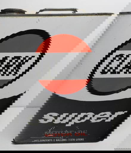 Clark Super Motor Oil Two Gallon Can