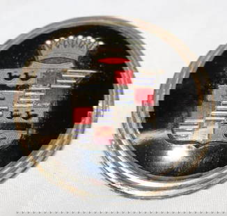 1930 1931 Cadillac Motor Car Co V8 Radiator Emblem Badge