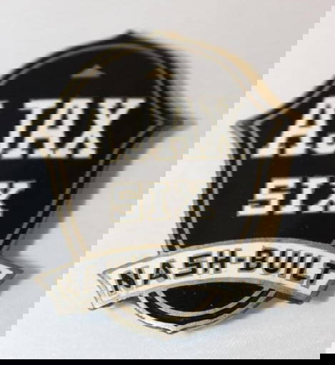 1925 1926 Nash Ajax Six Radiator Emblem Badge