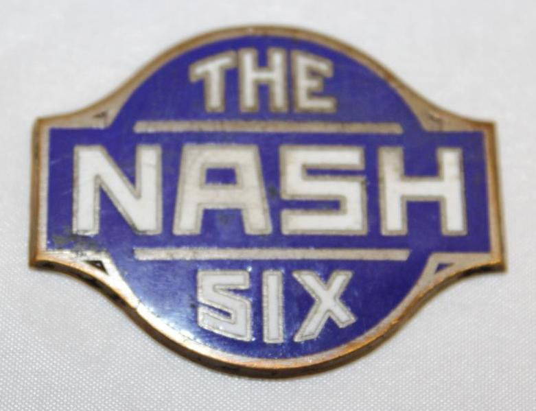 1920-1921 Nash Motor Car Co Six Radiator Emblem Badge Auction