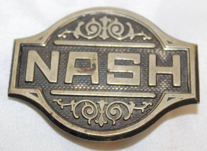 1923-1924 Nash Motor Car Co Six Radiator Emblem Badge Auction
