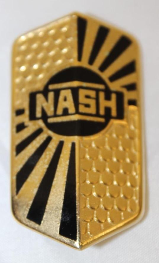 1936-1937 Nash Motor Car Co Radiator Emblem Badge Auction