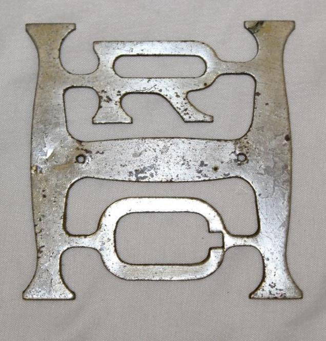 H.r.c Motor Car Co Radiator Emblem Script Auction