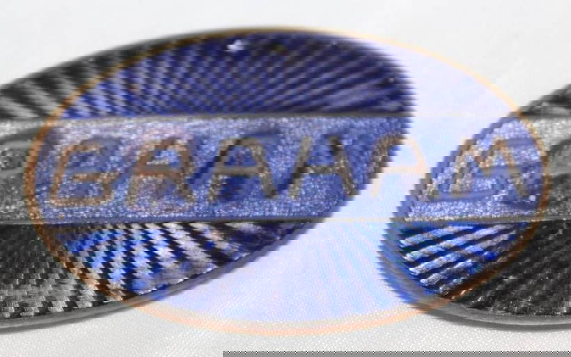 1934 Graham Paige Radiator Emblem Badge