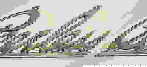 Peerless Motor Car Co Radiator Emblem Script Auction