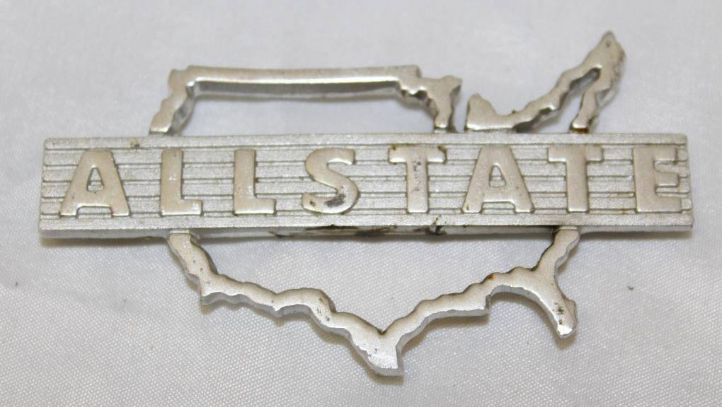 1951 Allstate Automobile Emblem Badge Auction
