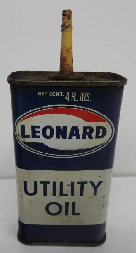 Leonard Utility Oil Handy Oiler Can Auction
