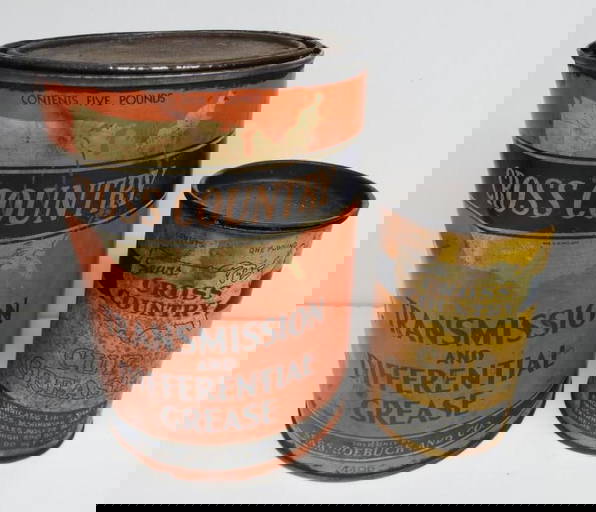 Cross Country Grease Can Pair