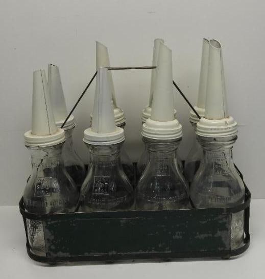 Huffman Quart Oil Bottle Rack