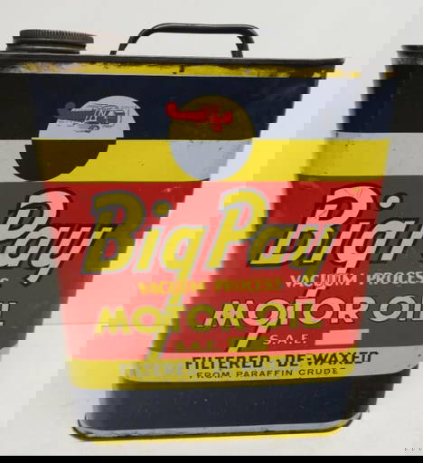 Big Pay Motor Oil Two Gallon Can