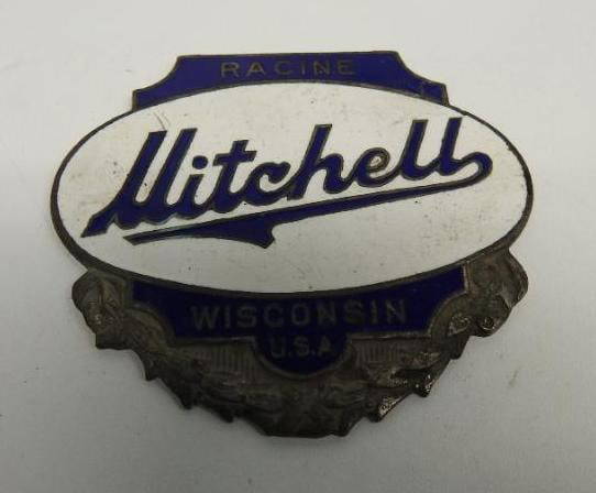 Mitchell Car Radiator Emblem Badge Auction