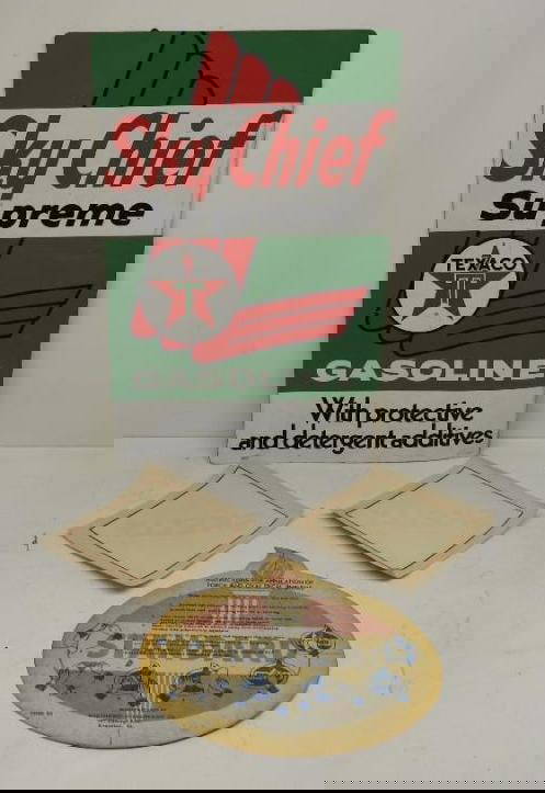 Group Of Original Gas Pump Decals Auction