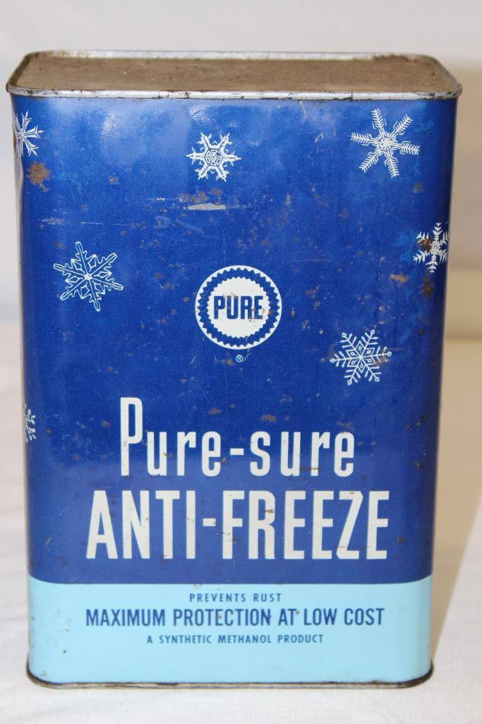 Pure Sure 1 Gallon Antifreeze Can Auction