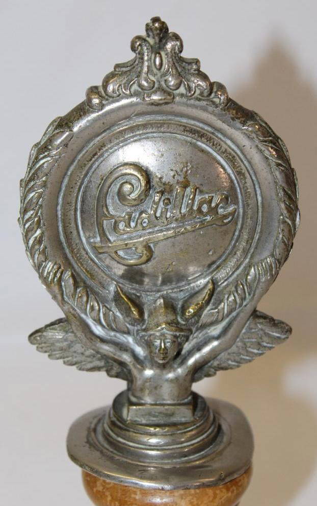 Early Cadillac Motor Car Co Radiator Mascot Hood Ornament Auction