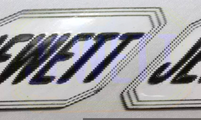 1926 1927 Jewett Motor Car Co Radiator Emblem Badge