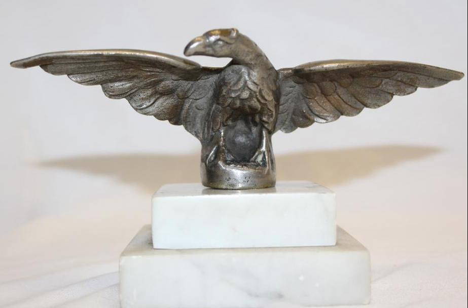 Eagle With Wings Spread Radiator Mascot Hood Ornament Auction