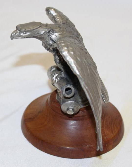 Perched Eagle Radiator Mascot Hood Ornament Auction