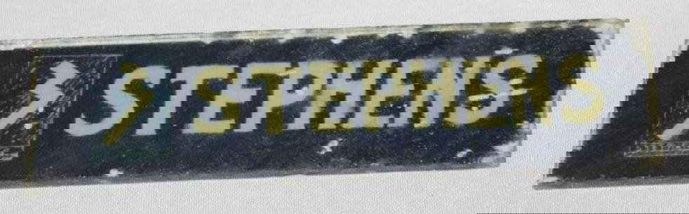 1922-1924 Stephens Motor Car Co Glass Emblem Badge Auction