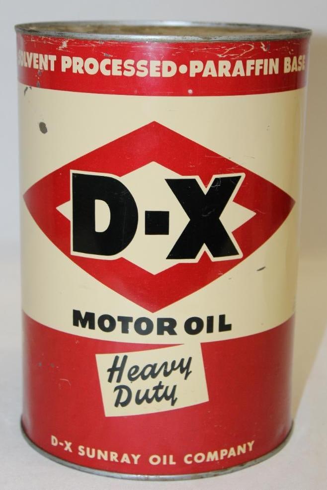 Diamond Dx Sunray Heavy Duty Metal 5 Quart Motor Oil Can Auction