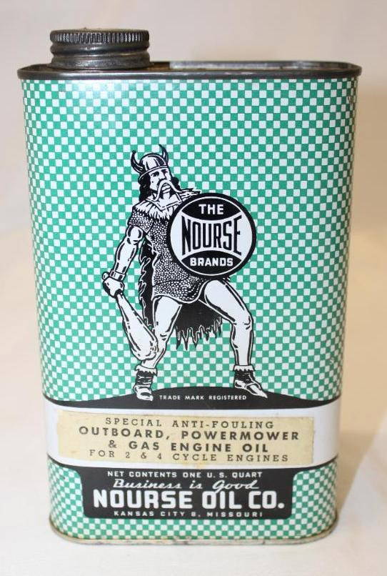 Nourse 1 Quart Outboard Oil Can Auction
