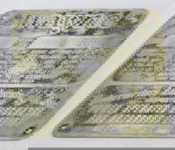 Wayne 70 Gas Pump Serial Number Tag