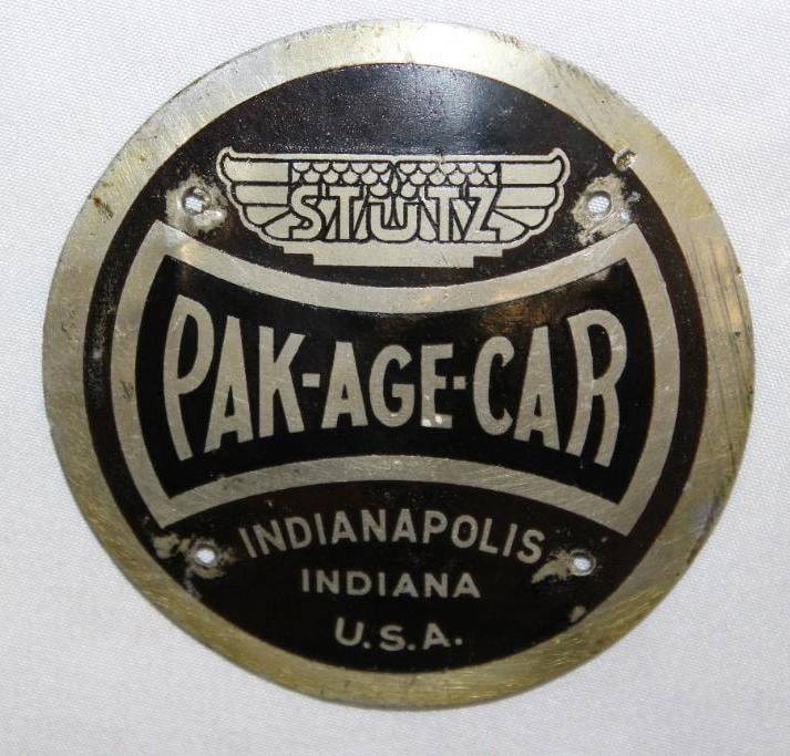 1933-1938 Stutz Pak-age-car Hubcap Emblem Badge Auction