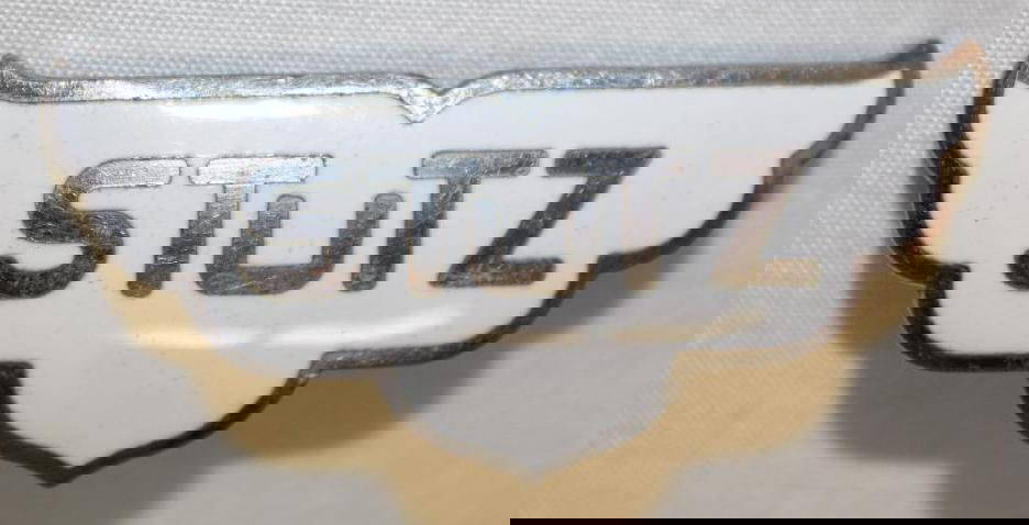 1928 Stutz Motor Car Co Radiator Emblem Badge Auction