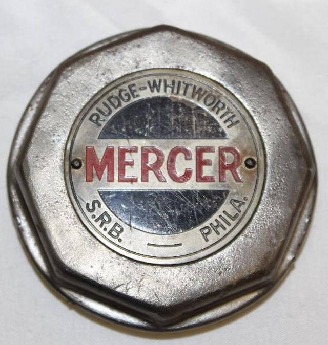 Mercer Automobile Threaded Hubcap Auction