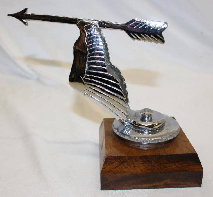 1925 Winged Arrow Radiator Mascot Hood Ornament Auction