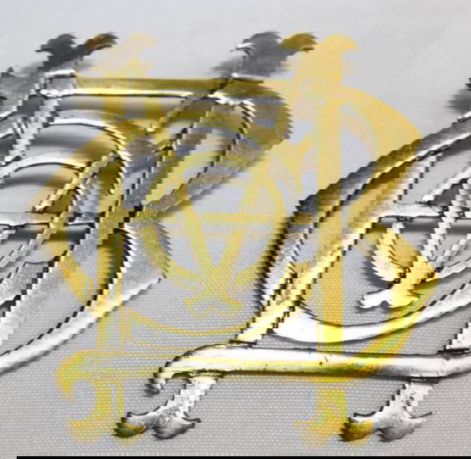 1906-1912 Maxwell Briscoe Brass Radiator Emblem Badge Auction