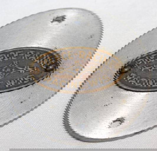 1904 1910 Pierce Racine Motor Company Emblem Badge