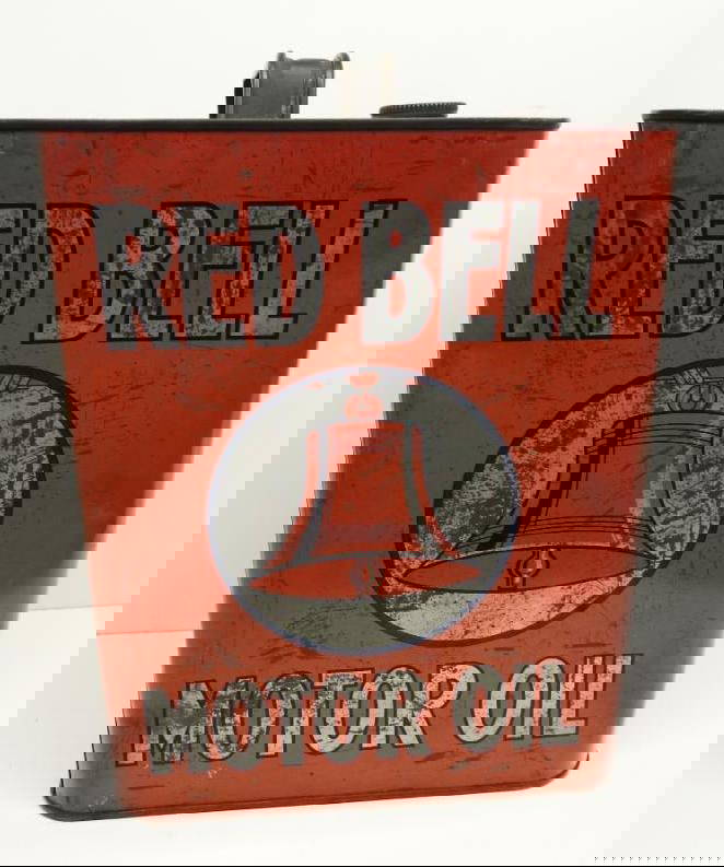 Red Bell Motor Oil Two Gallon Can Auction