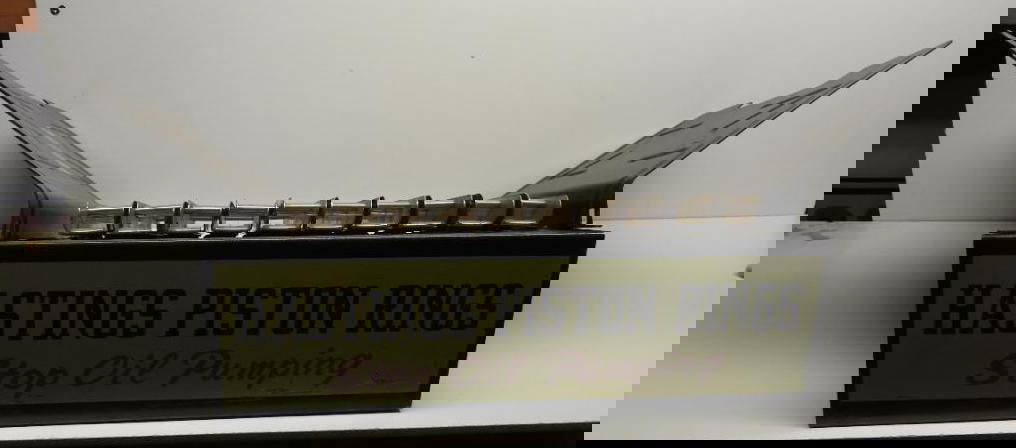 Hastings Piston Rings Manual Holder Display Auction