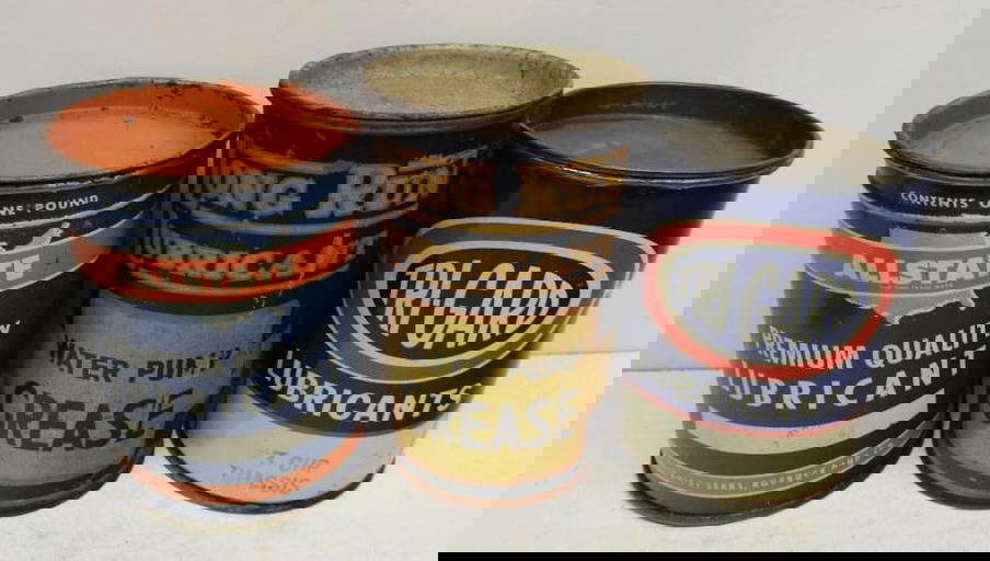 Tri Gard, Allstate, And Long Run 1# Grease Cans