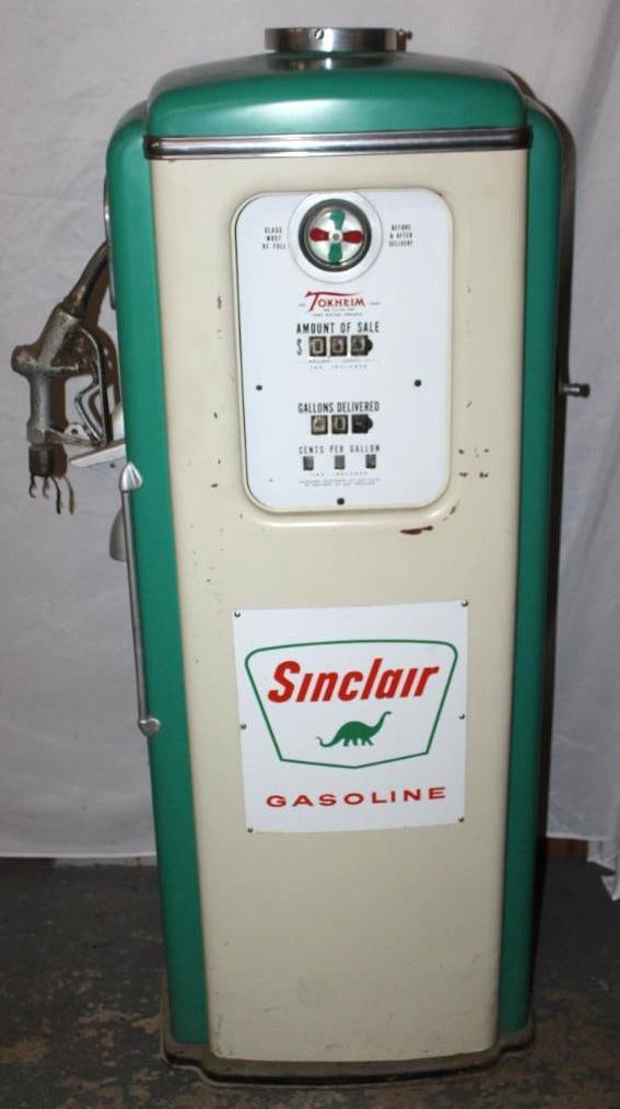 Tokheim Model 39 Sinclair Gas Pump Auction