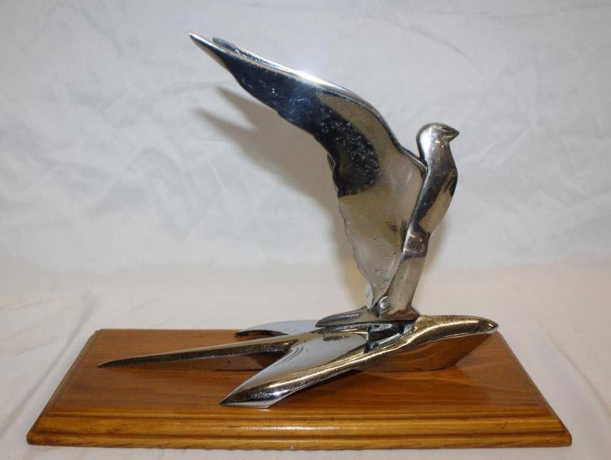 1950's Ford Accessory Eagle Radiator Mascot Hood Ornament Auction