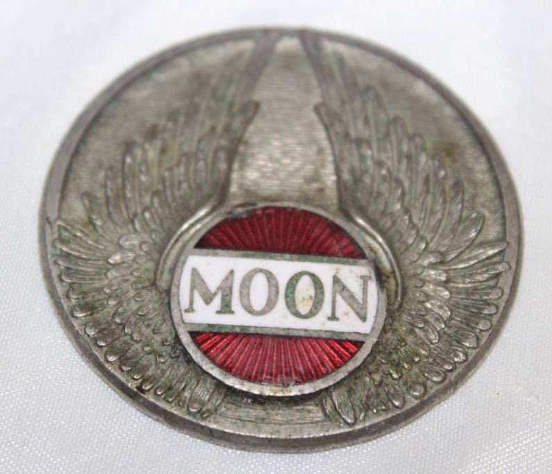 1927 Moon Motor Car Co Radiator Emblem Badge Auction