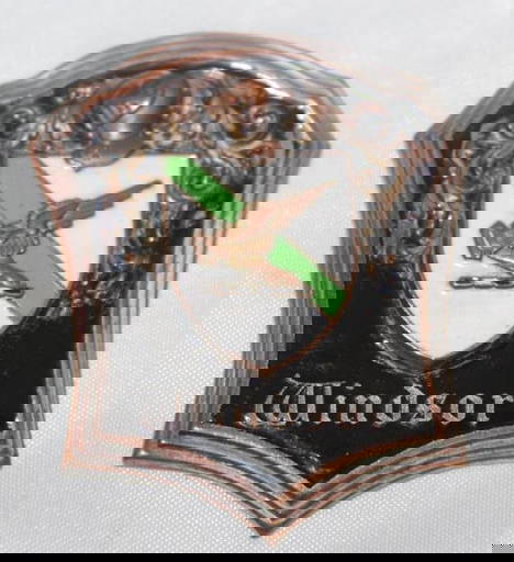 1929 1930 Windsor Motor Car Co Moon Radiator Emblem Badge